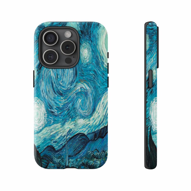 Starry Night Van Gogh Phone Case, Impressionism Art - Etsy