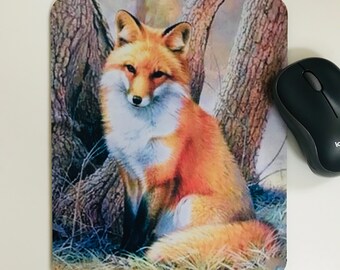 Fox Mouse Pad | Etsy