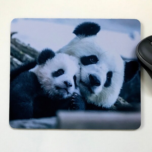 Panda Mouse Pad - Etsy UK