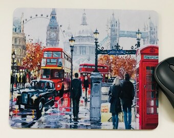 London Mouse Pad - Etsy