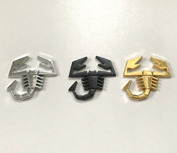 Panel Badge Scorpion Metallic Decal Emblem | Etsy