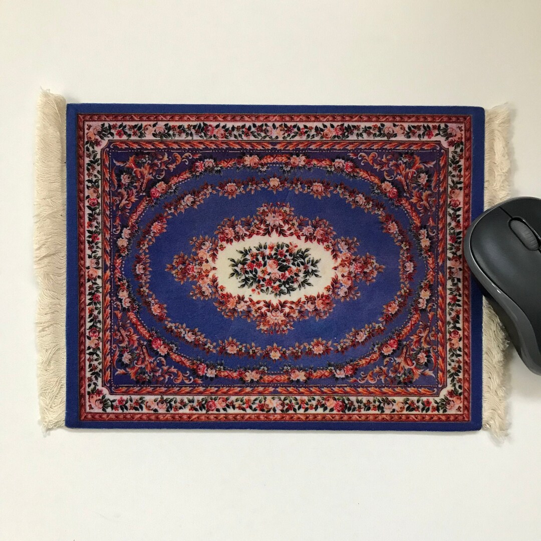 Persian Rug Mouse Pad Mat Desktop Laptop Office Ornamental - Etsy
