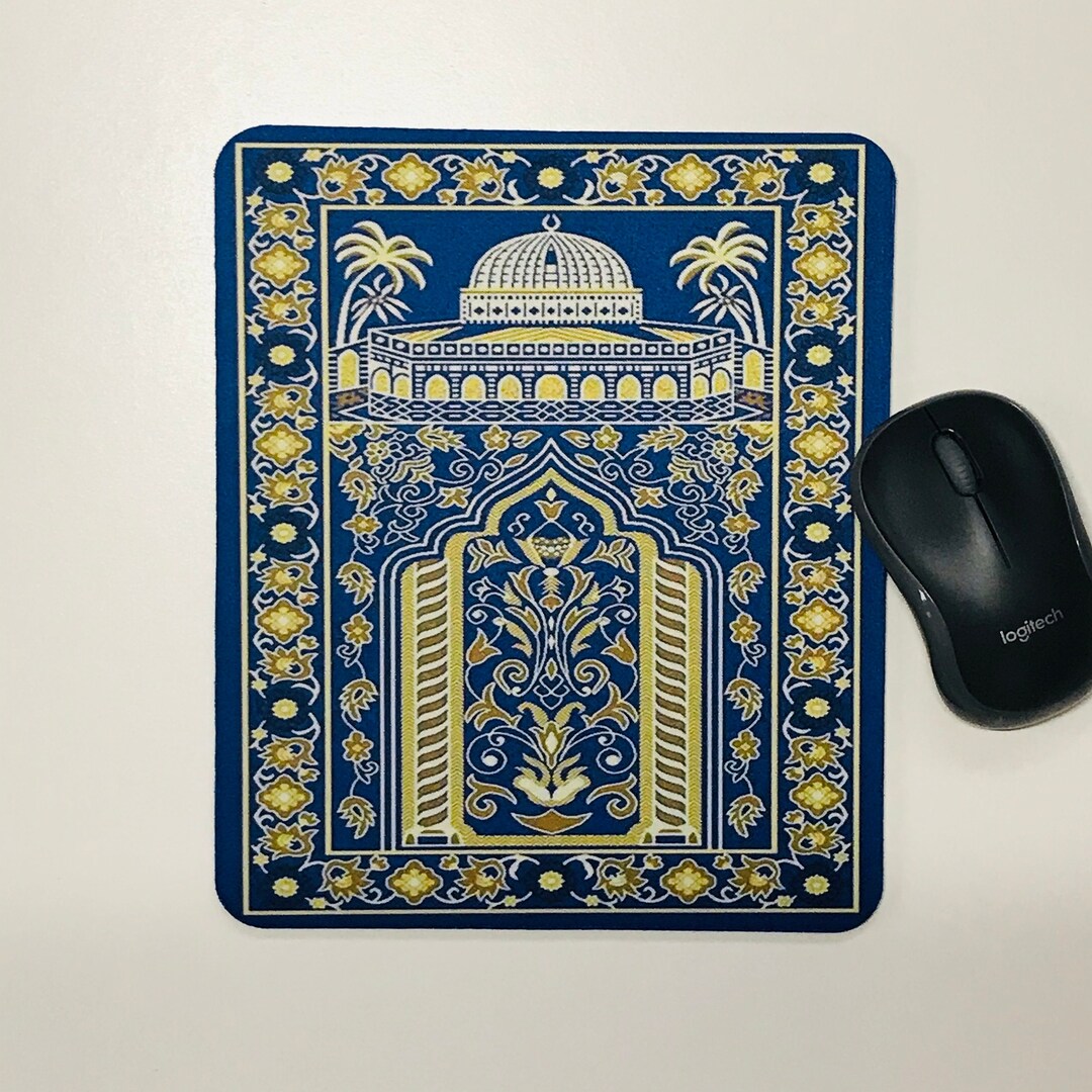 Mouse Pad Mat Islamic Design Desktop Laptop Handmade Ornamental - Etsy