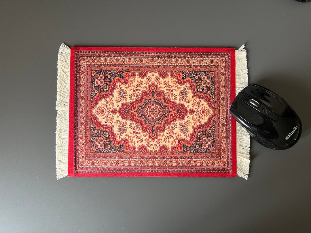 Persian Rug Mouse Pad Mat Desktop Laptop Office Ornamental D 70 - Etsy