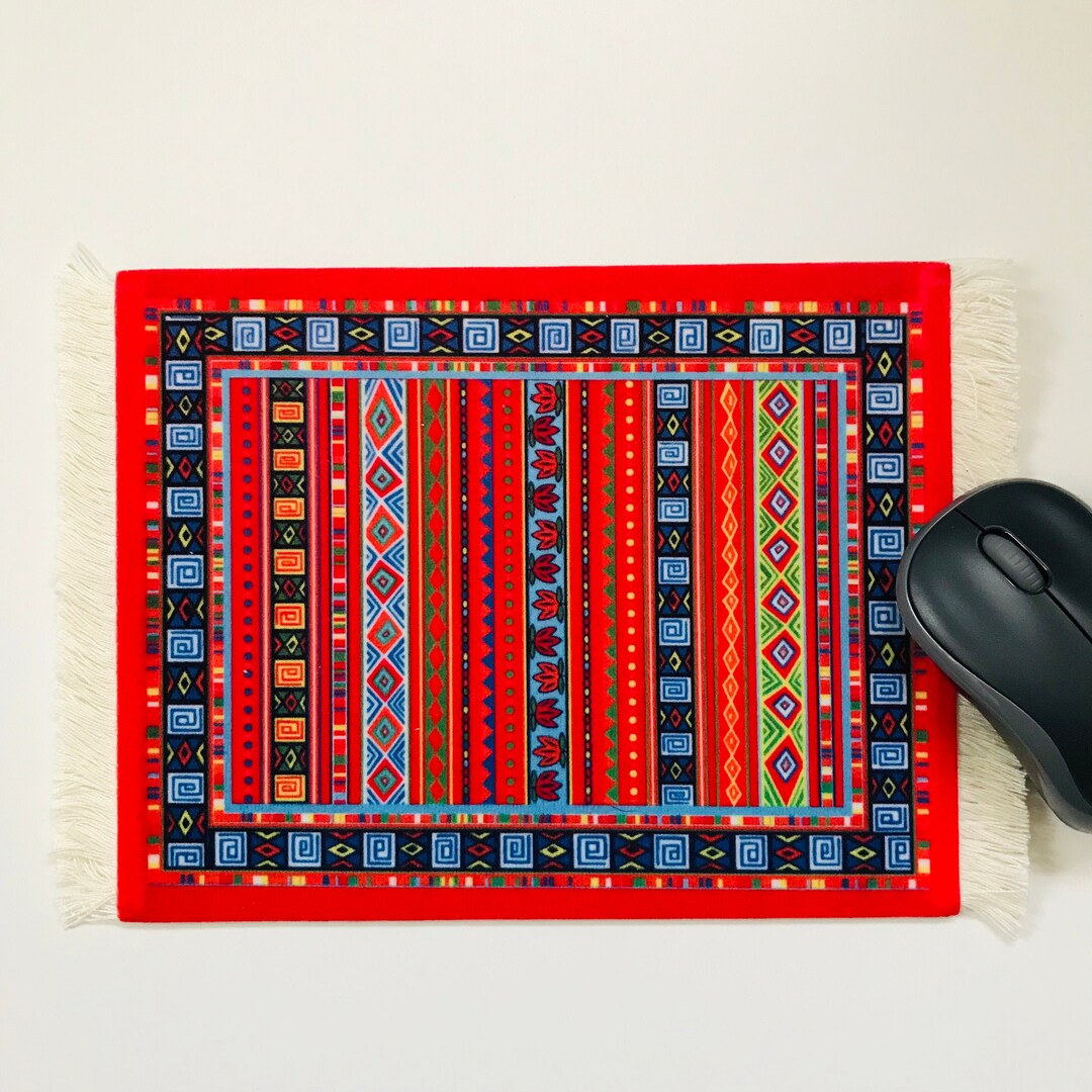 Persian Rug Mouse Pad Mat Desktop Laptop Office Ornamental D 6 - Etsy