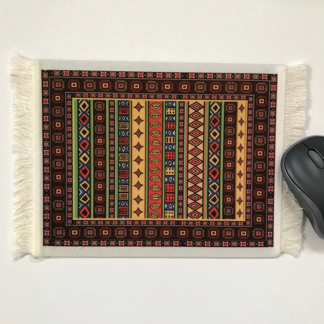 Persian Rug Mouse Pad Mat Desktop Laptop Office Ornamental D 2 - Etsy