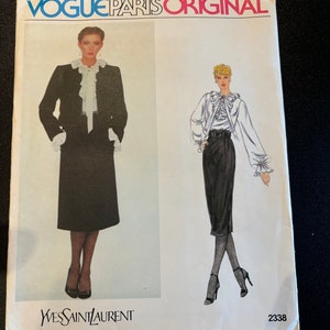 2338 1101 1917 1836 Vogue Paris Original Sewing Pattern - Etsy