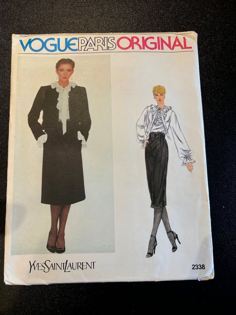 2338 1101 1917 1836 Vogue Paris Original Sewing Pattern - Etsy