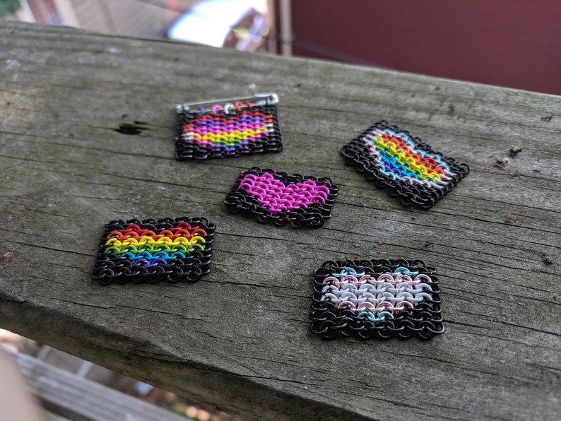 Heart Pins - Etsy