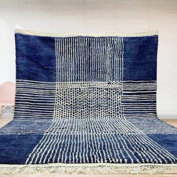 Blue Moroccan Rug - Etsy