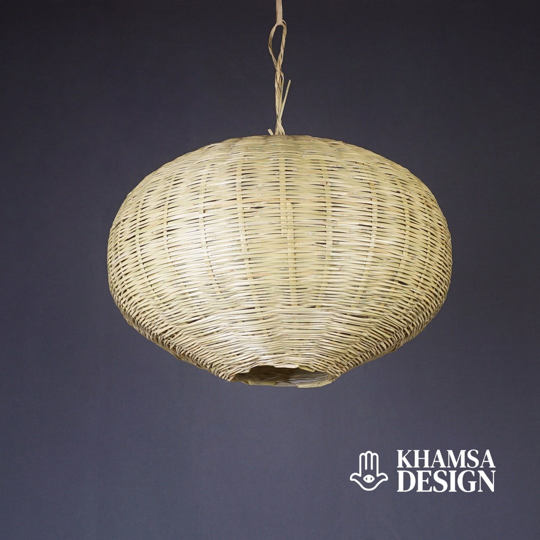 Wicker Cone Suspension - Etsy