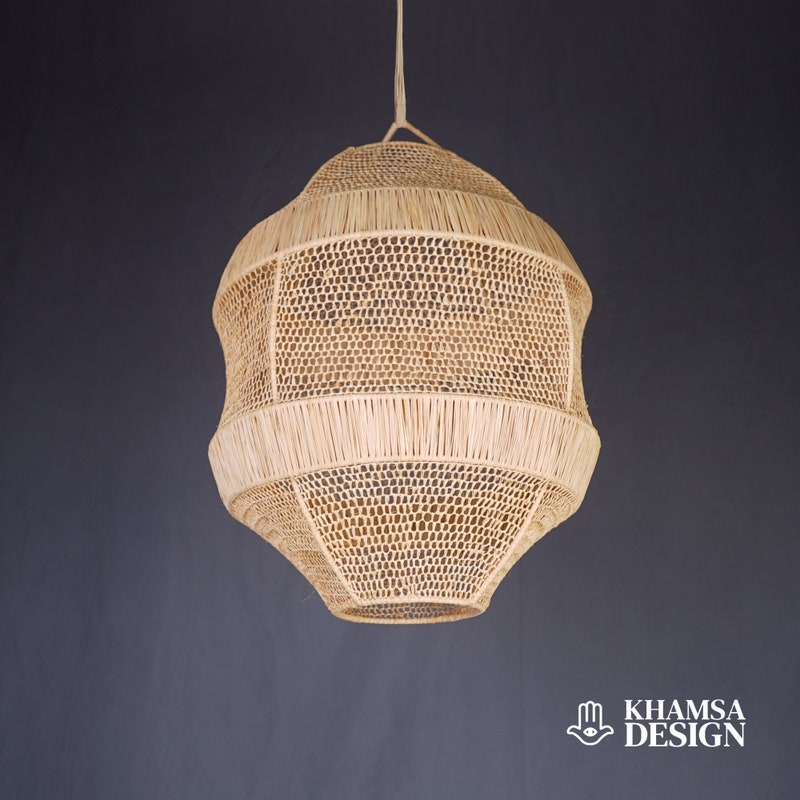 Raffia Lamp Shade - Etsy