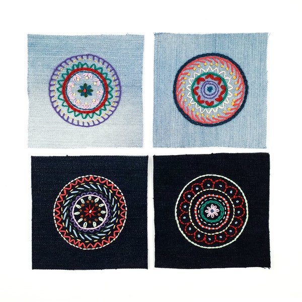 Hand Embroidered Patches - Etsy