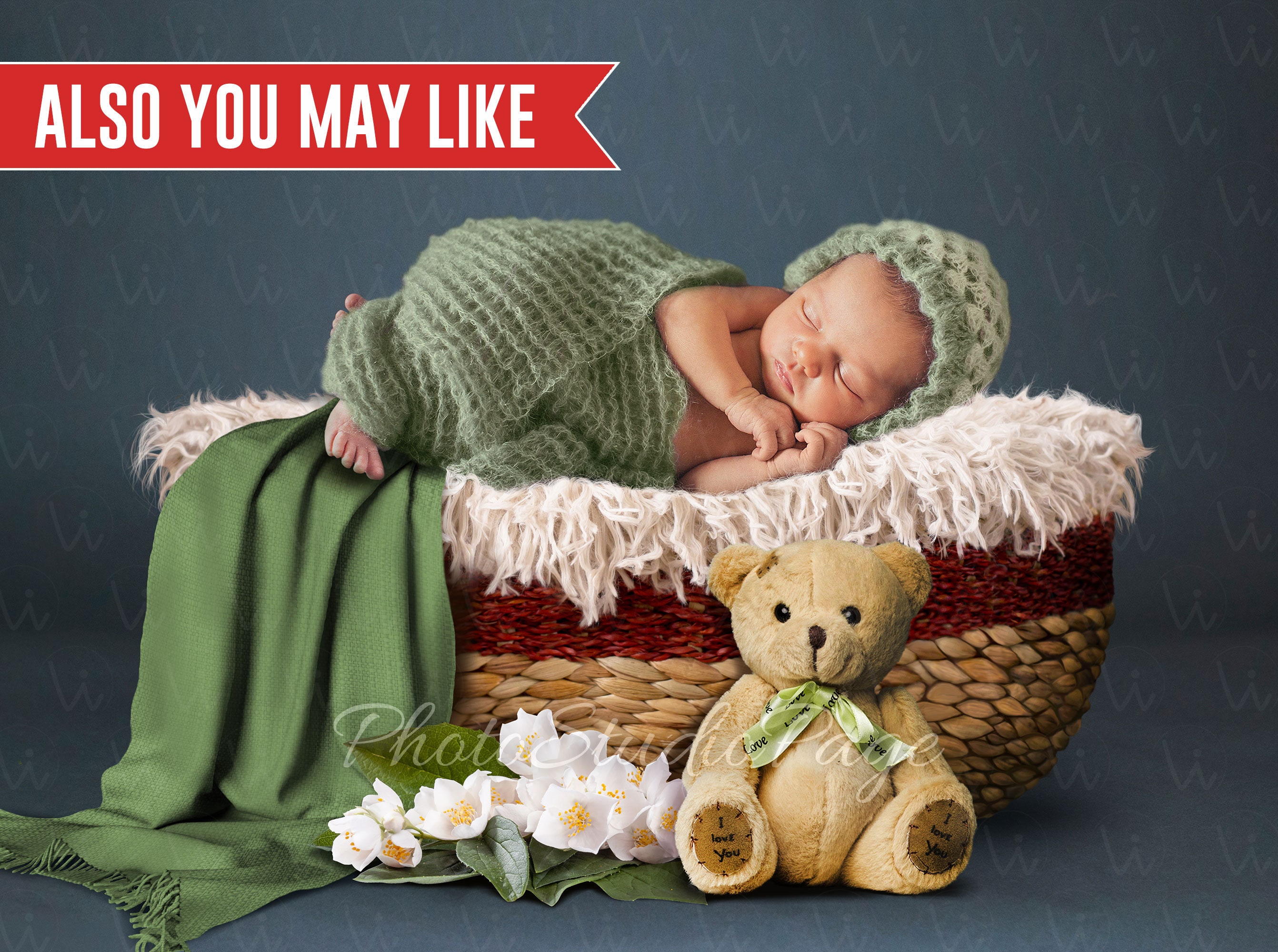 Digital Backdrop Baby Gray Background Photography Moon Backdrop, Boy ...