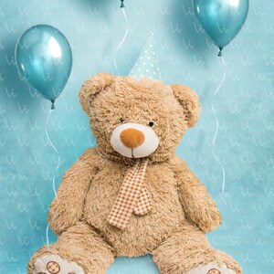 Digital Baby Boy Backdrop Photography Tools Newborn Photo Shoot ...