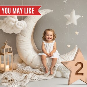 Digital Second 2 Two Year Birthday Backdrop, Baby Girl Birthday ...