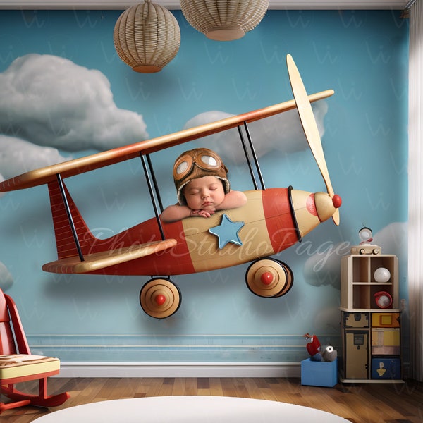 Baby Airplane Hat - Etsy
