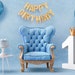 Digital First Birthday Backdrop Background One Year Birthday Background ...