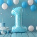 Digital First 1st Birthday Backdrop Background, One Year Birthday ...