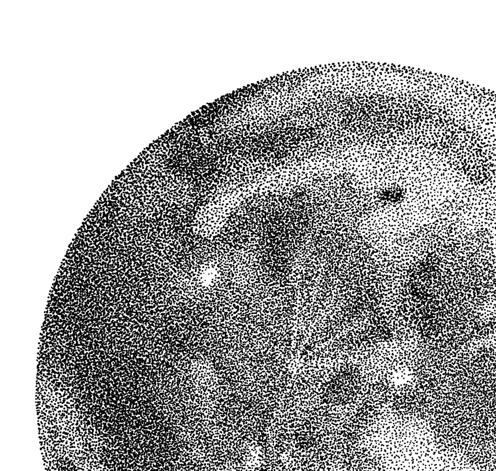 Dotwork Moon Cycle Wall Art Set of 5 Prints for Master Bedroom Wall ...