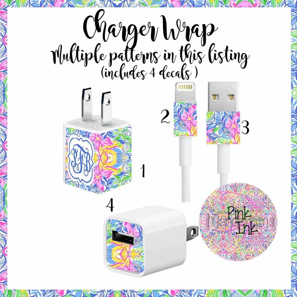 Phone Charger Decal - Etsy