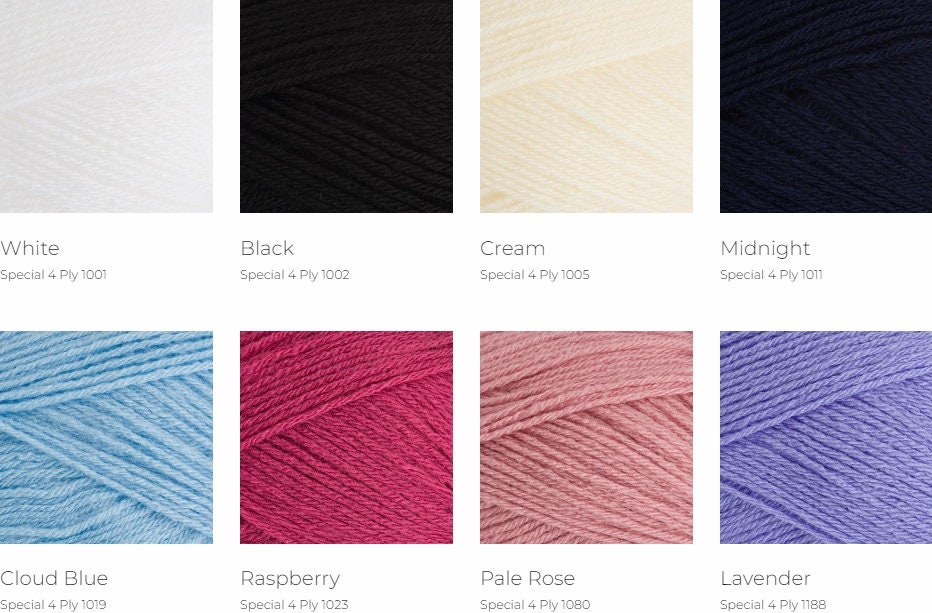Stylecraft Special 4ply 100g Yarn - Choose Colour - All Tracked ...