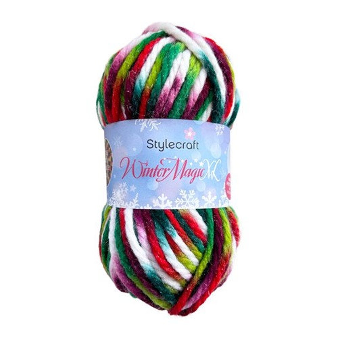 Stylecraft Winter Magic XL Super Chunky 100g Yarn Choose - Etsy