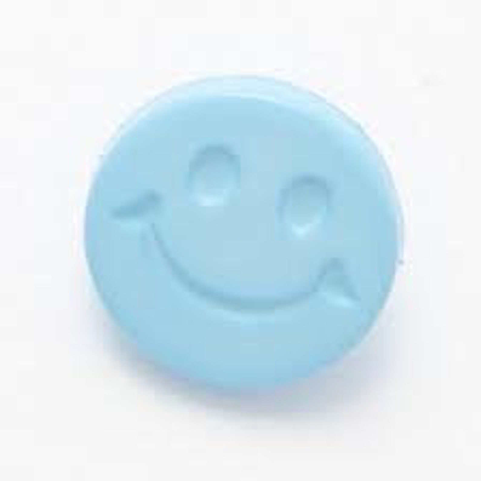 Smiley Face Buttons Size 15mm Pack of 10 Choose Your Colour | Etsy