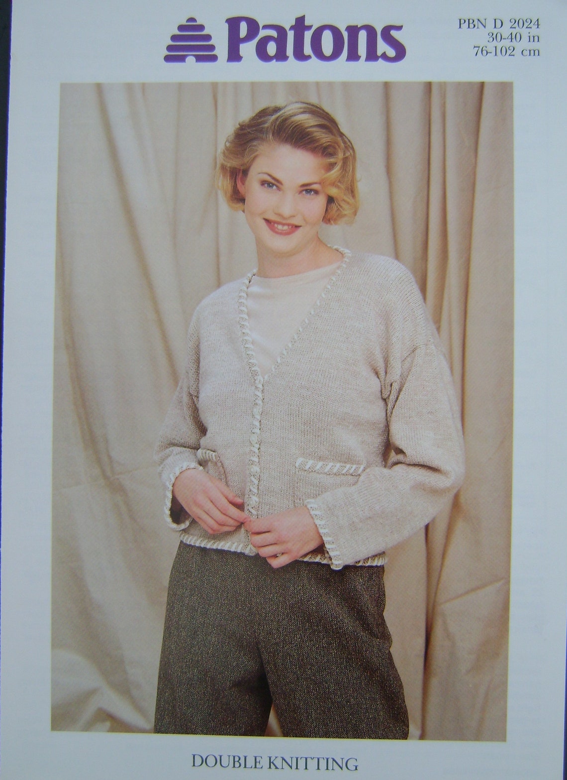 Knitting Pattern in Double Knitting 2024 - Etsy UK