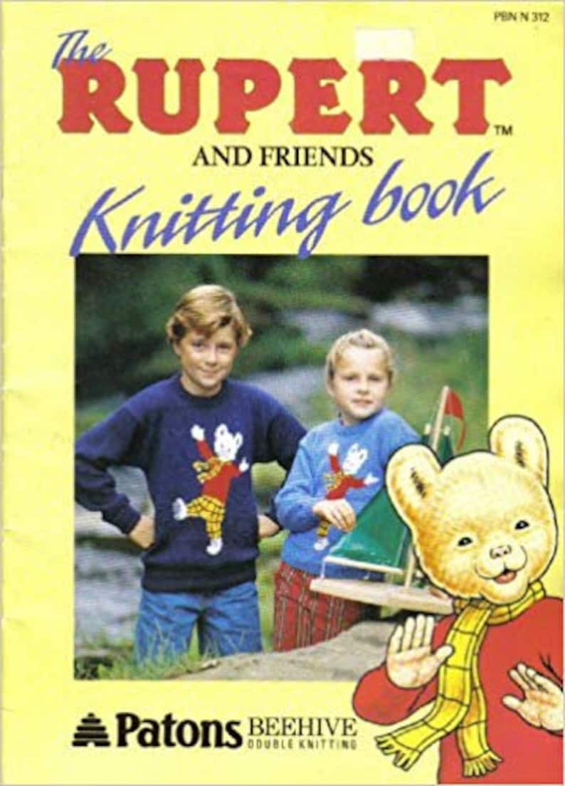 The Rupert and Friends Knitting Book - Etsy