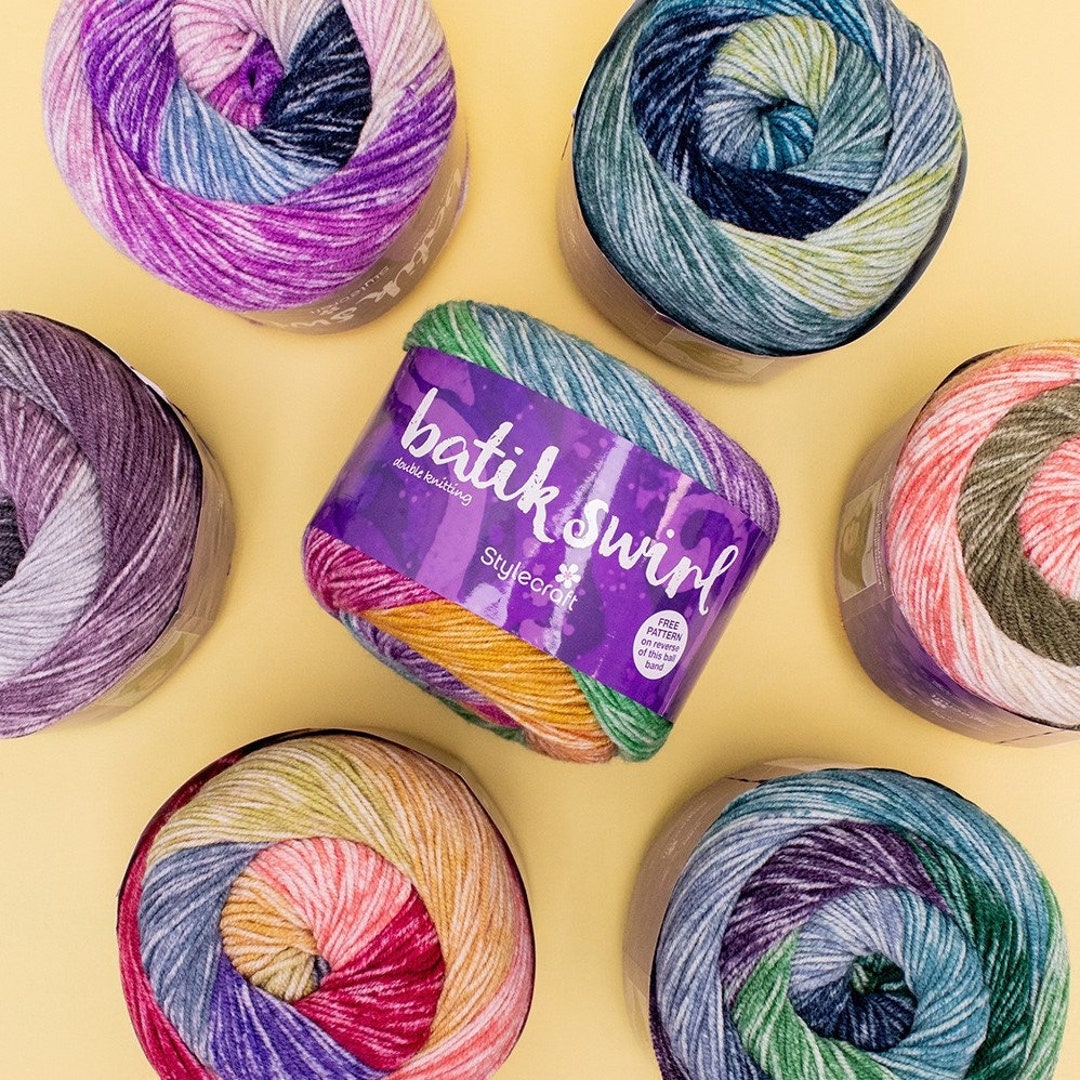 Stylecraft Batik Swirl 200g Yarn - Choose Colours - Etsy