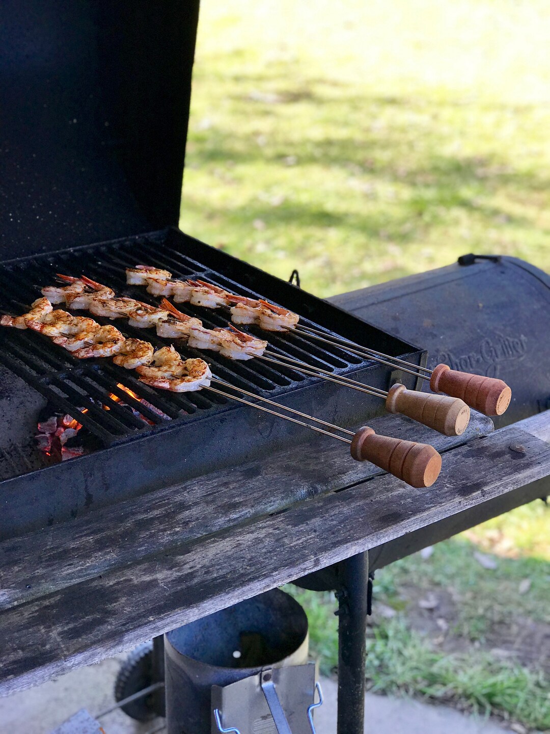 BBQ SKEWERS, the Original Superskewer, Kabobs, Stainless Steel Skewers ...