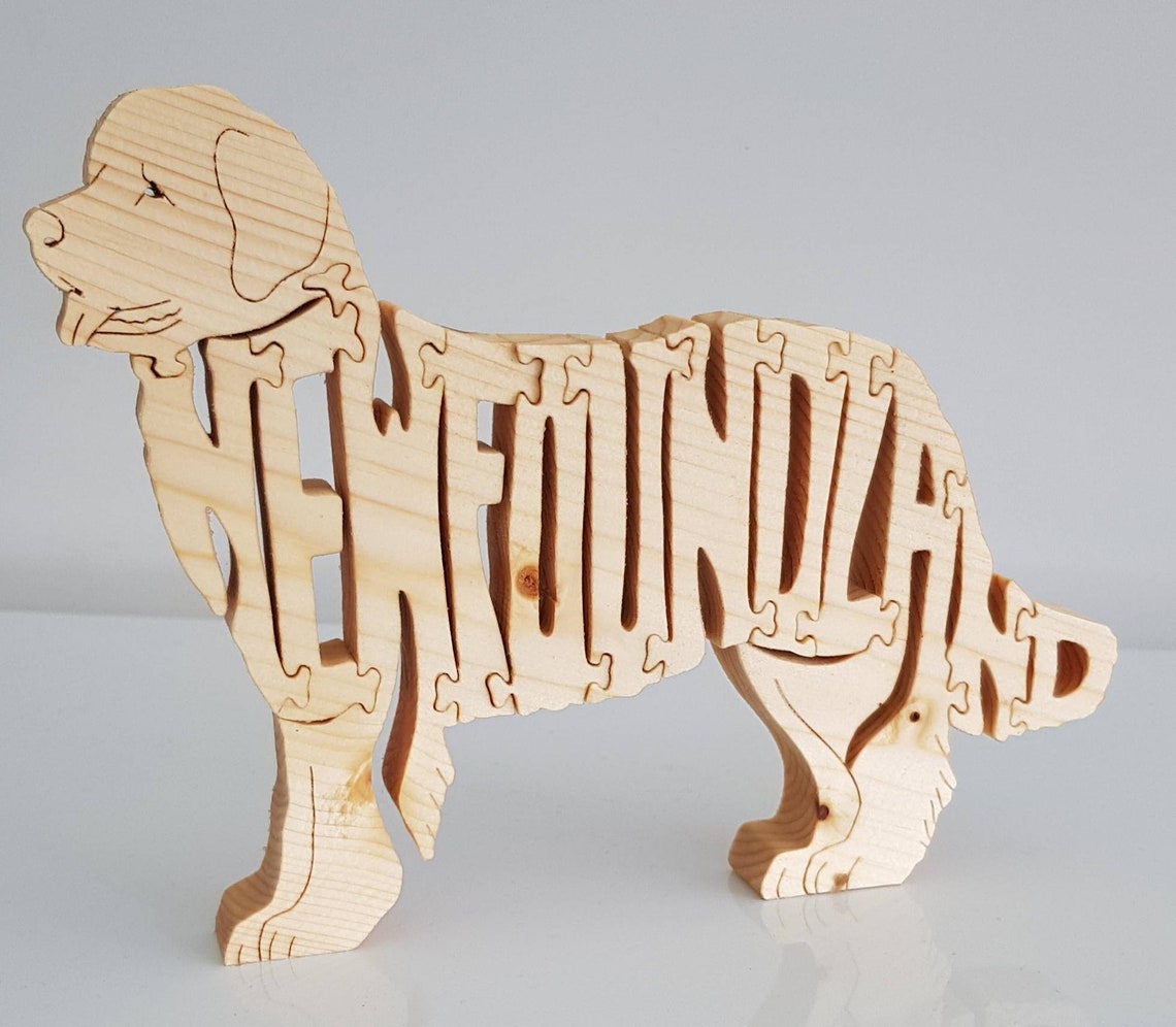 Newfoundland Wooden Puzzle - Etsy