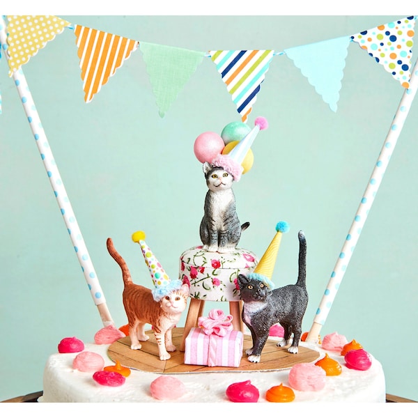 Cat Cake Topper - Etsy