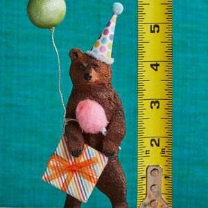 Grizzly Bear Birthday Cake Topper/party Animal Cake Topper/birthday ...