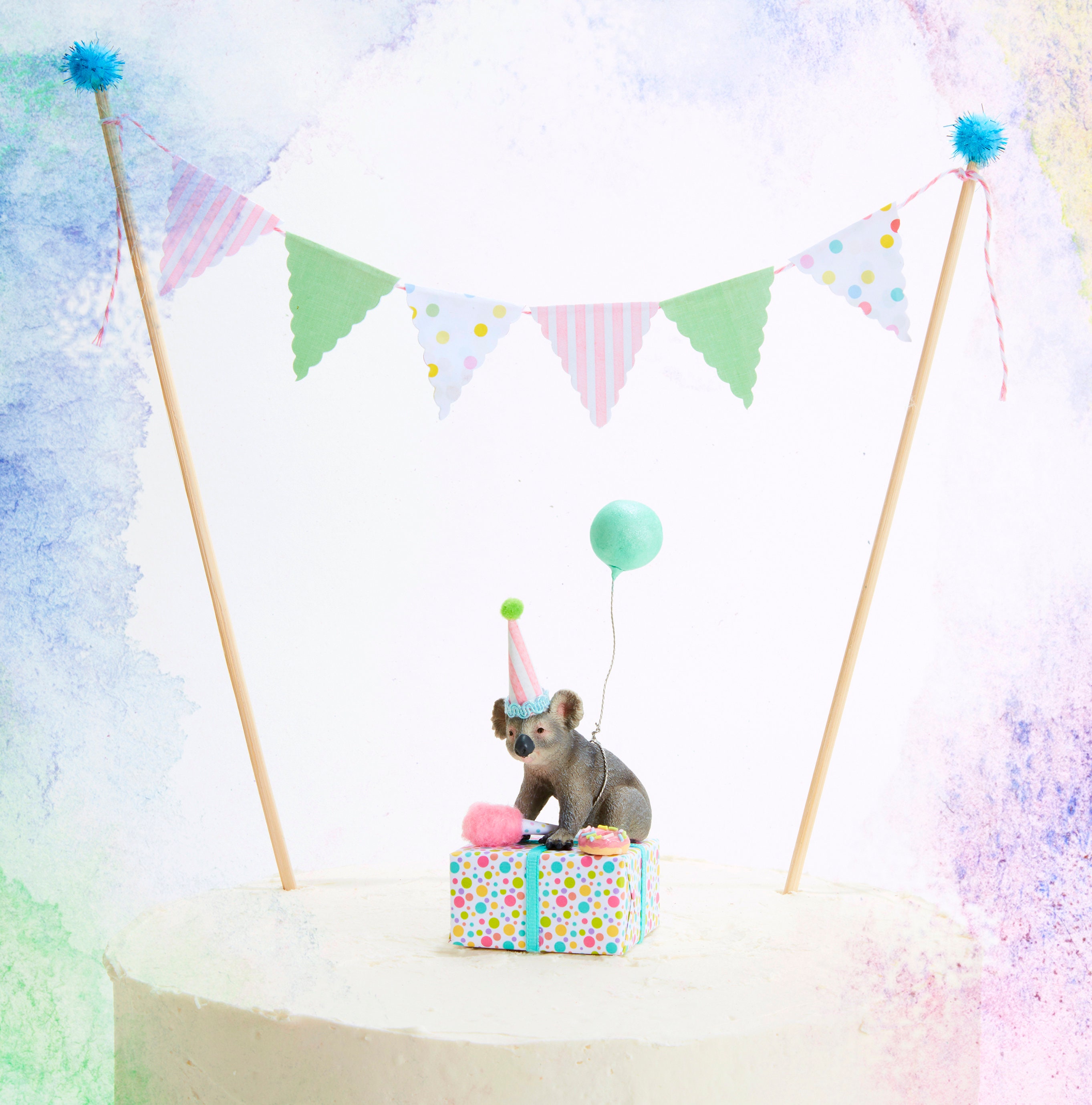 Koala Cake Topper/party Animal Cake/zoo Cake Topper/bear Cake - Etsy