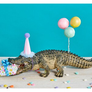 Alligator Cake Topper/party Animal Cake Topper/zoo Themed Party ...