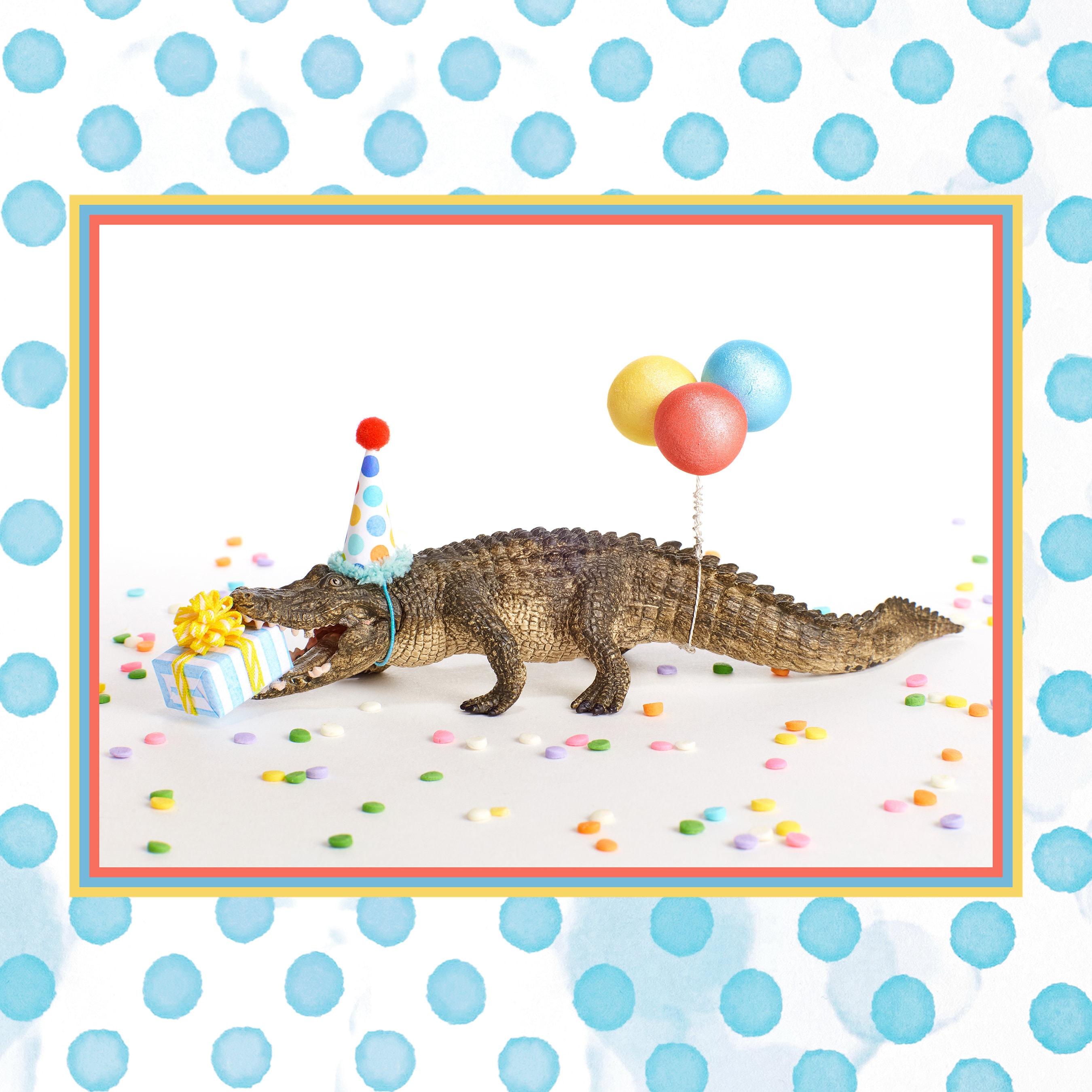Alligator Cake Topper/party Animal Cake Topper/zoo Themed Party ...
