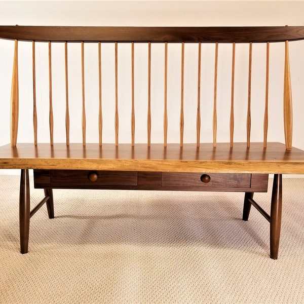 Spindle Back Bench - Etsy