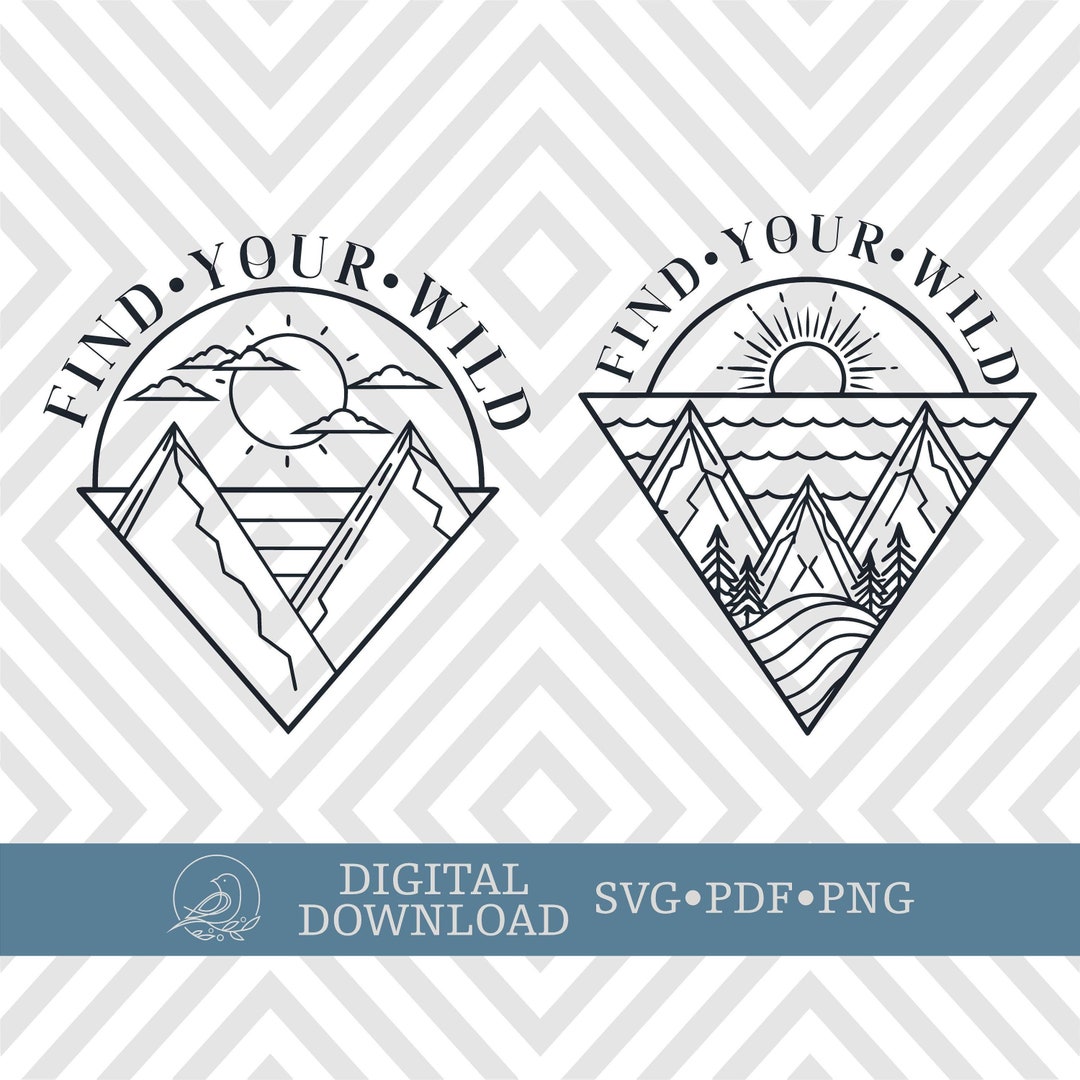 Find Your Wild SVG, Explore More, Adventure Awaits, SVG, Wildlife ...