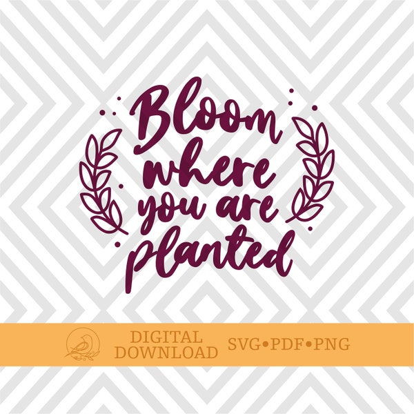 Bloom Sayings - Etsy