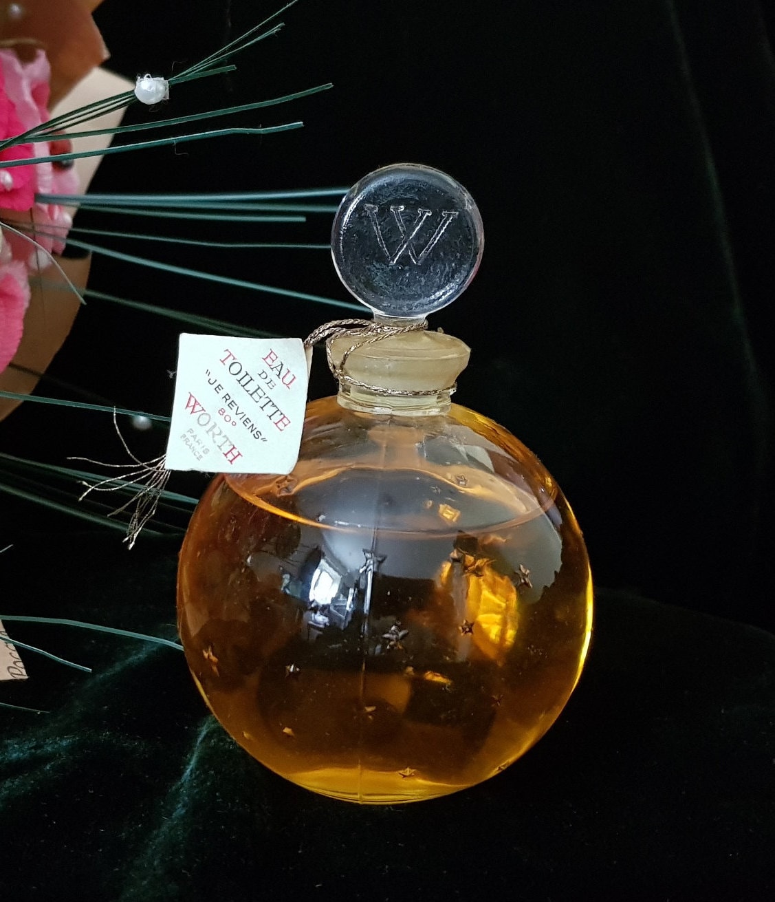 Samples From Flacon Vintage 1960s - 1970s JE Reviens Worth EDT Perfume ...