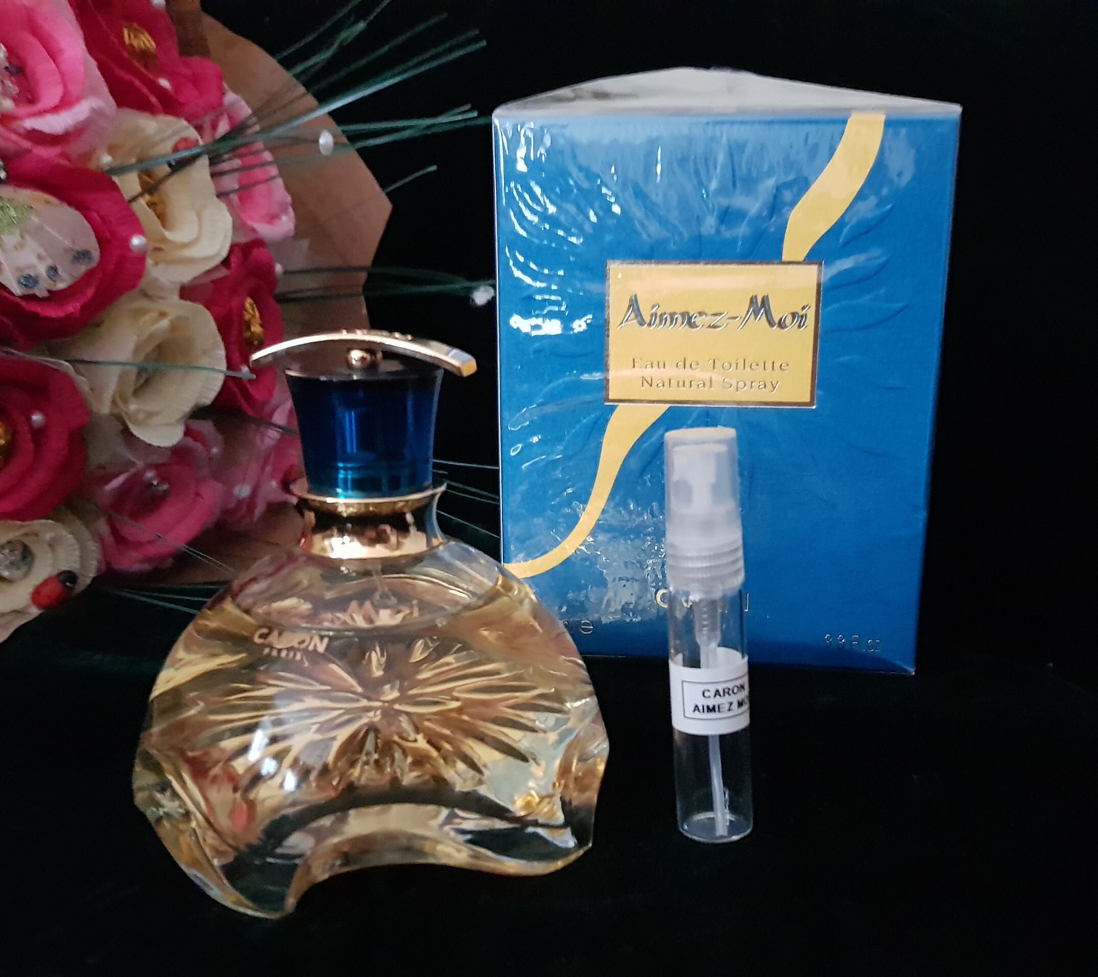 Sample From Flacon 1996s-2000s Caron Aimez Moi Eau De Toilette 100% ...