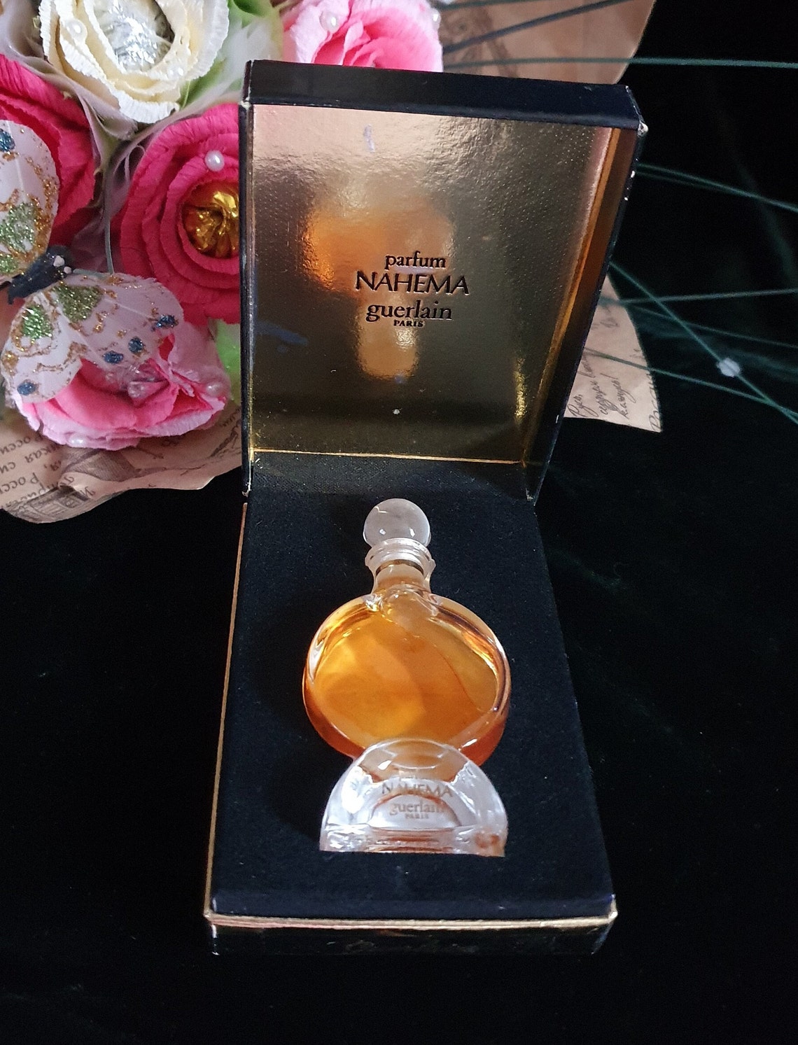 Vintage Nahema Guerlain (1979) Parfum/extrait 7,5 Ml/0,25 Fl.oz, Women ...
