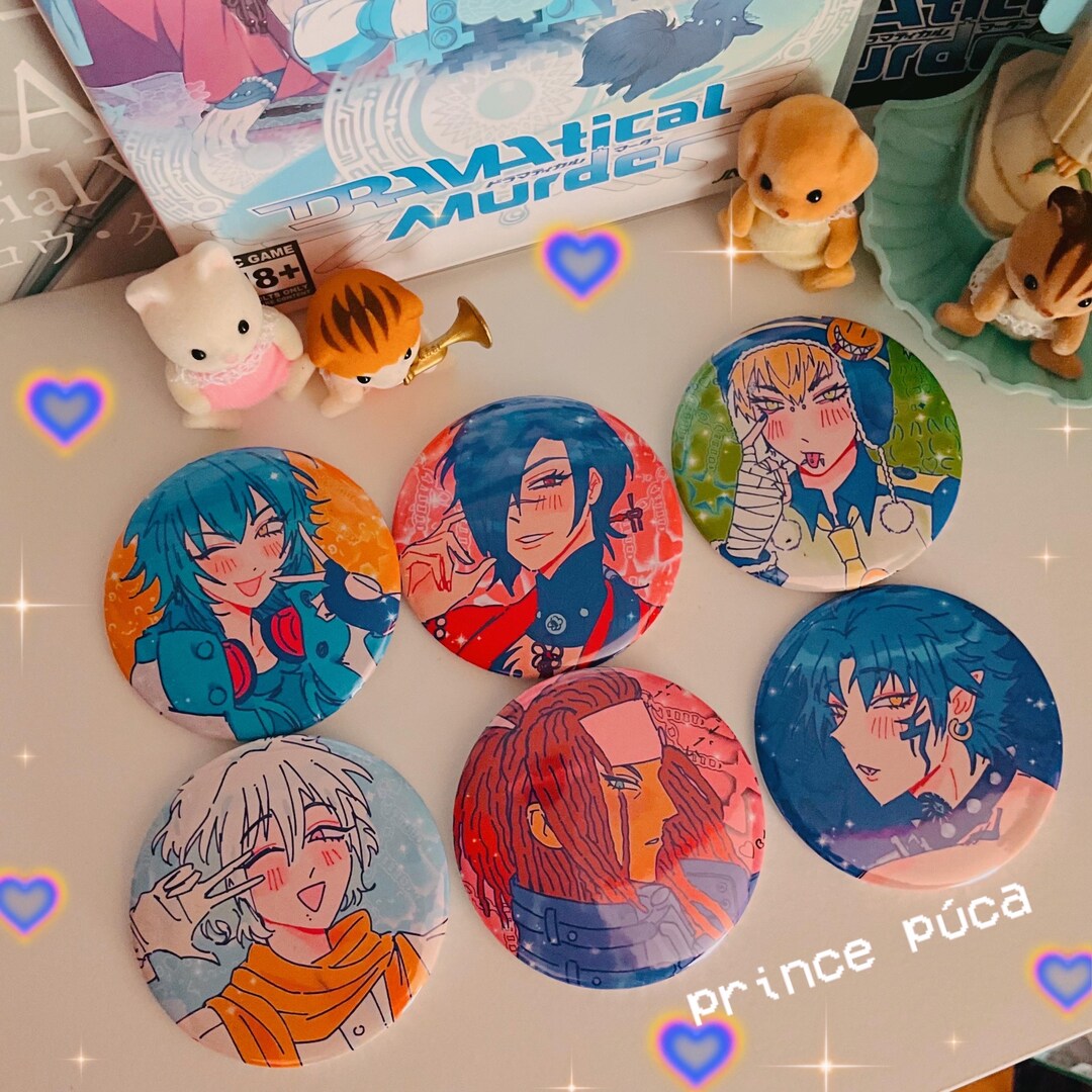 Dramatical Murder 58mm Badge BL Boys Love - Etsy
