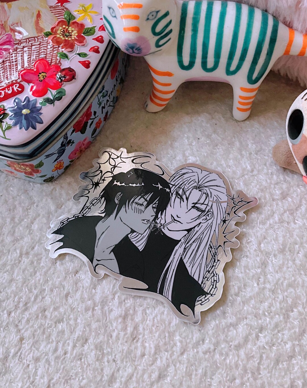 Ai No Kusabi Mirror Holo Vinyl Sticker 8cm - Etsy