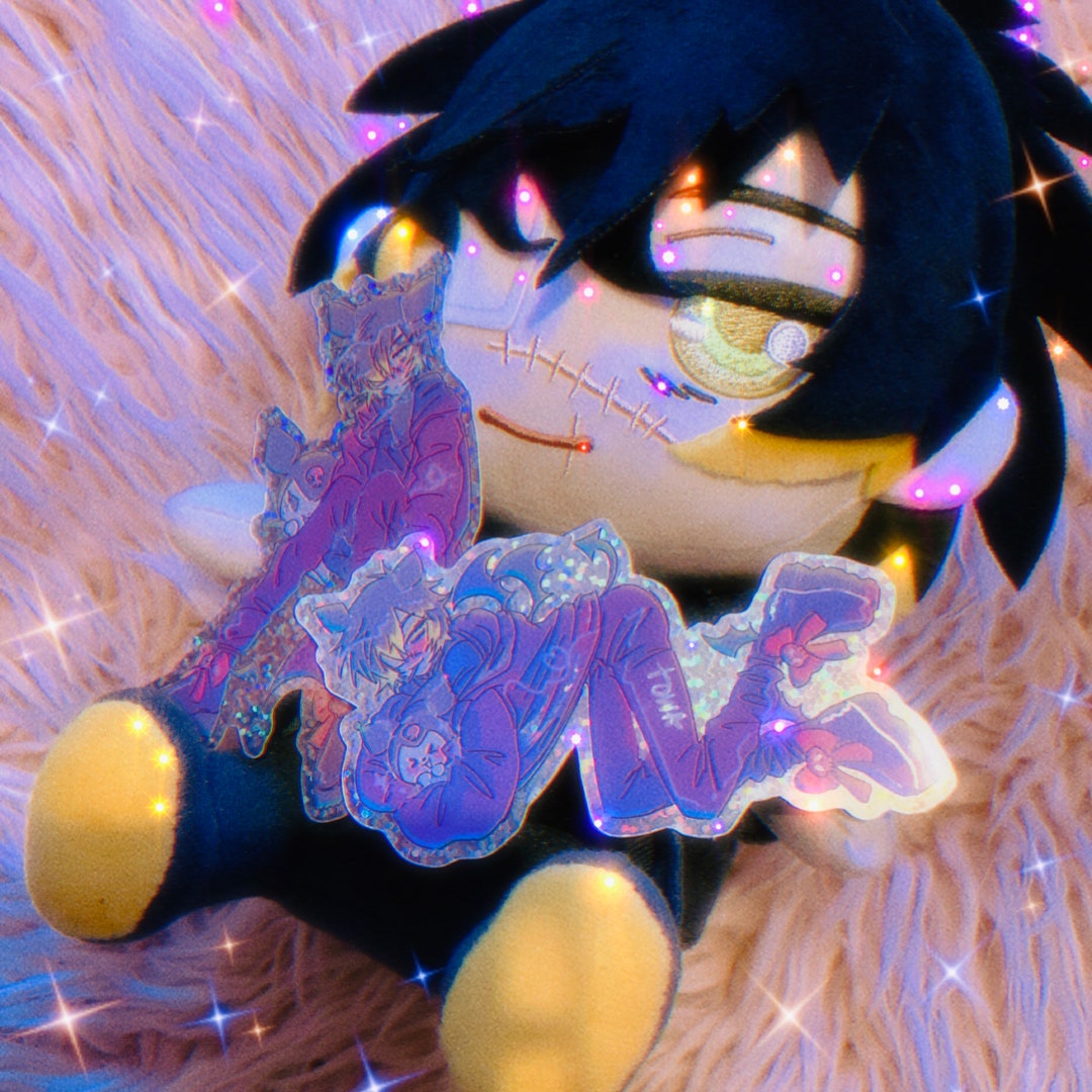 Slow Damage Towa Glitter Vinyl Sticker 8cm Boys Love BL - Etsy