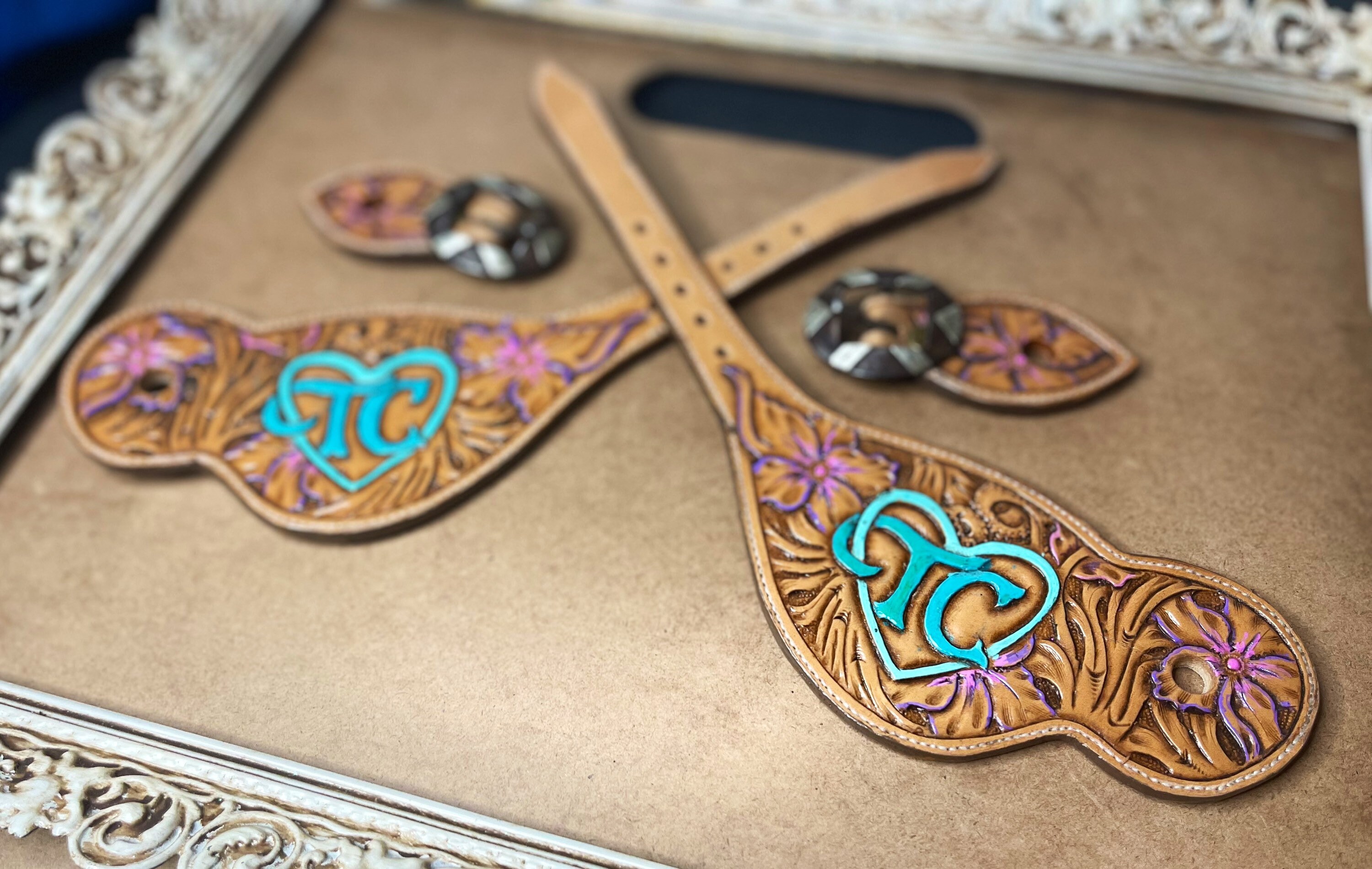 YOUTH Custom made to Order Spur Straps - Etsy