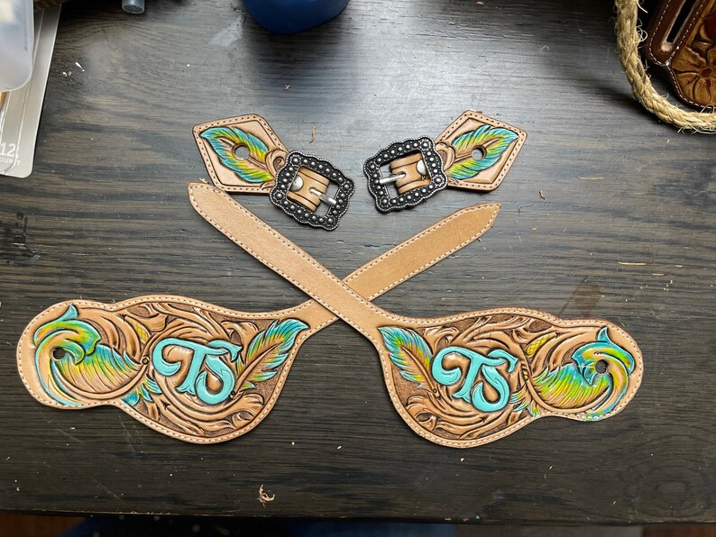 YOUTH Custom made to Order Spur Straps - Etsy