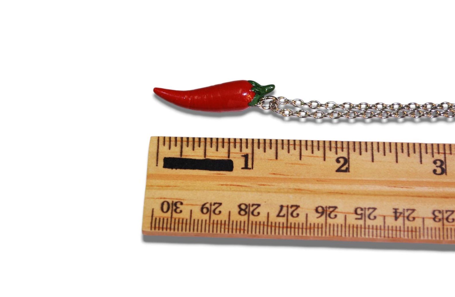 Spicy Pepper Necklace – Handmade Bold & Playful Chili Pepper Pendant ...